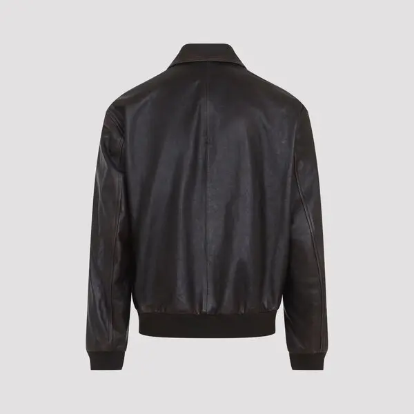 Prada Vintage Nappa Bomber Jacket - Brown