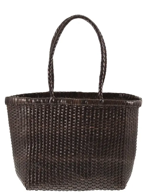 Dragon Diffusion Weave Braided Leather Bag