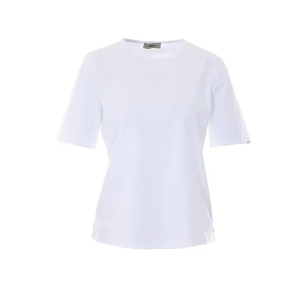 Herno T-shirt With Splits - White