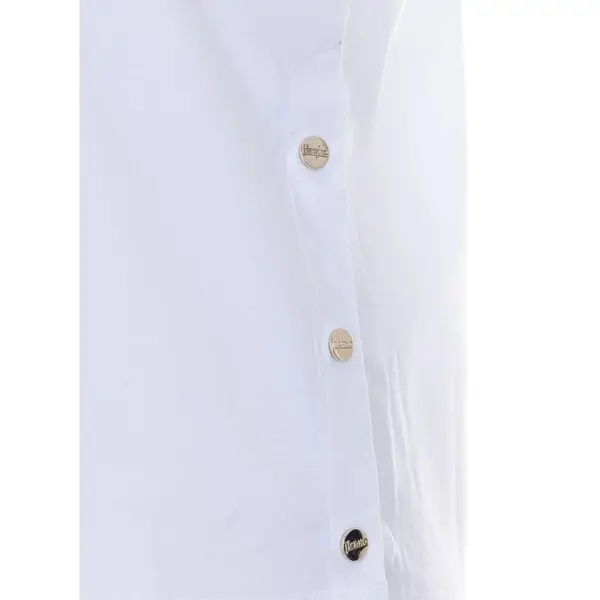 Herno T-shirt With Splits - White