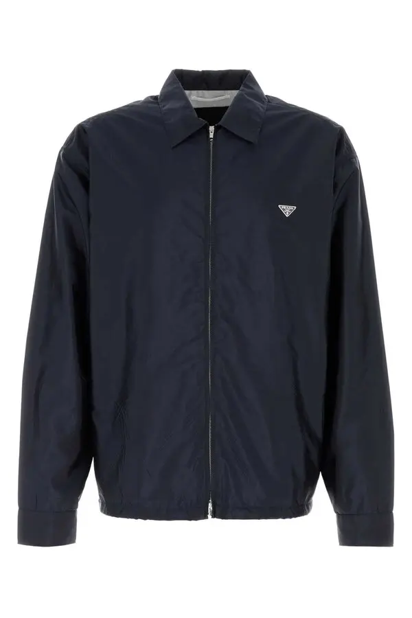 Prada Navy Re-nylon Shirt