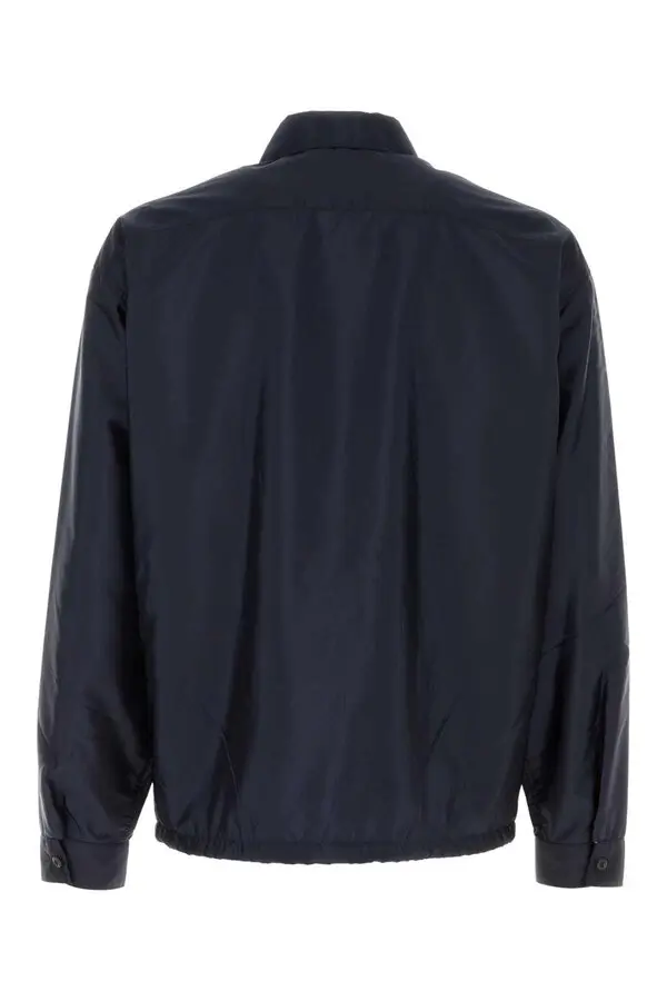 Prada Navy Re-nylon Shirt - Blue