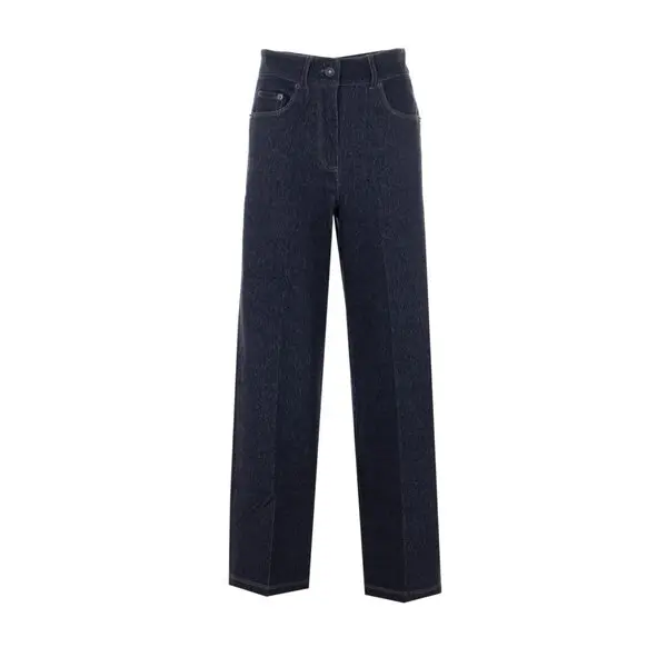 Max Mara Mxpribes Denim Pants - Blue