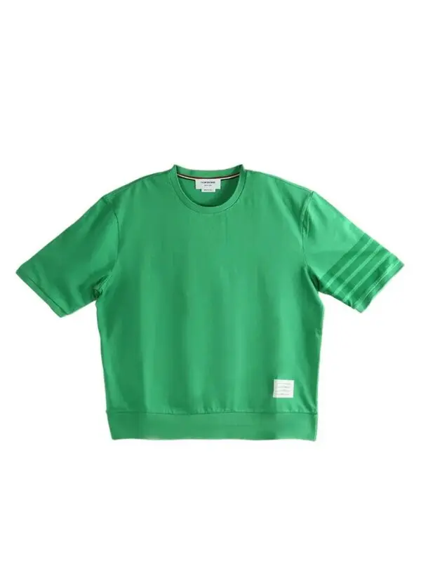 Thom Browne T-shirt With Striped Detail