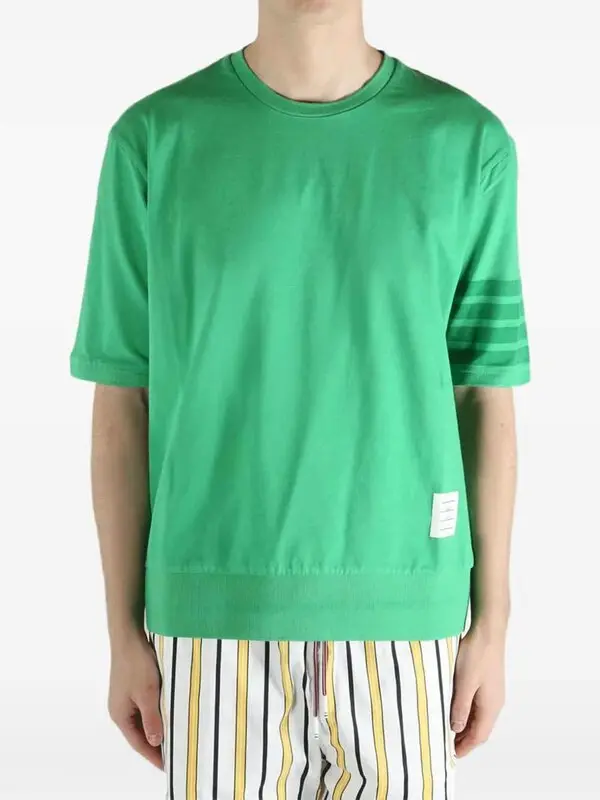 Thom Browne T-shirt With Striped Detail