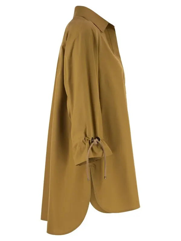 Max Mara Mxmadorni Cotton Poplin Blouse