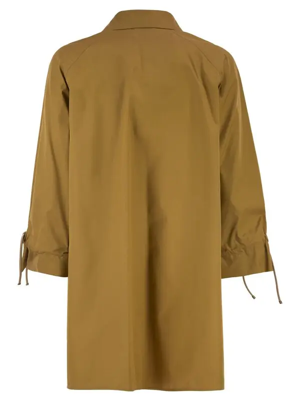Max Mara Cotton Poplin Oversized Blouse - Multicolor