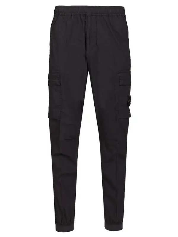 Stone Island Parachute Cargo Trousers - Blue