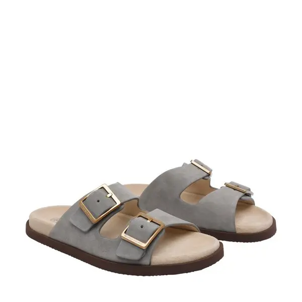 Brunello Cucinelli Suede Slides