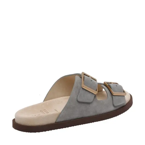 Brunello Cucinelli Suede Slides
