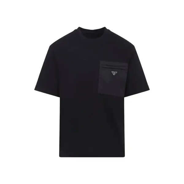 Prada Re-nylon Jersey T-shirt