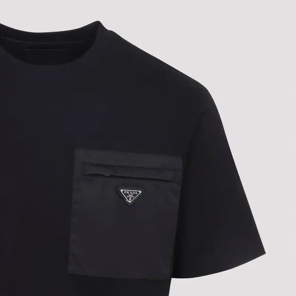 Prada Re-nylon Jersey T-shirt