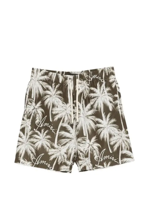 Amiri Palm Trees Swimshort - Multicolor
