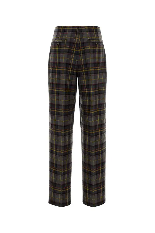 Etro Embroidered Stretch Wool Pant