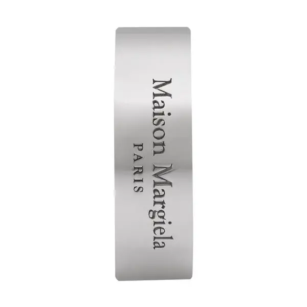MAISON MARGIELA Logo Large Ring - Silver
