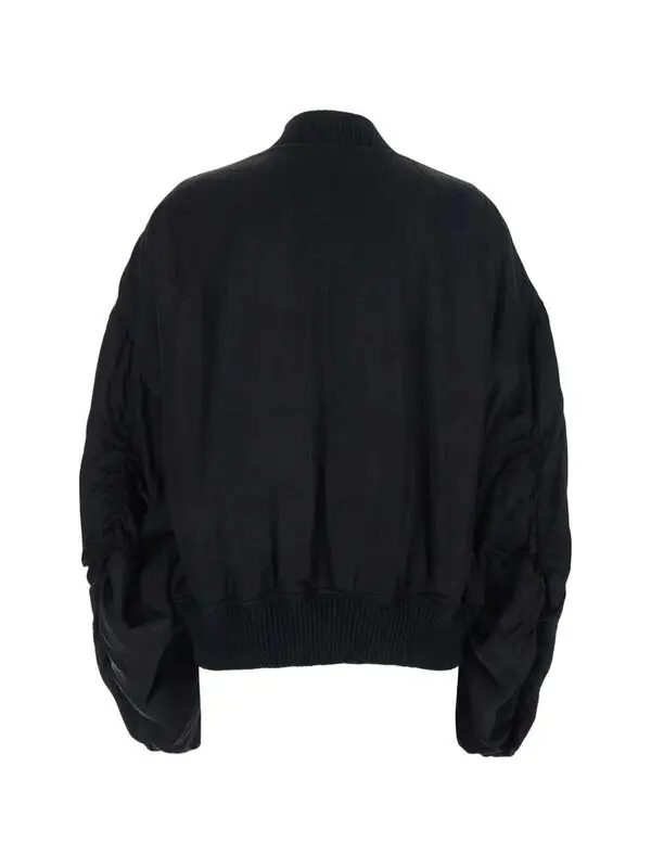 Rick Owens Ruffled Bomber Jacket