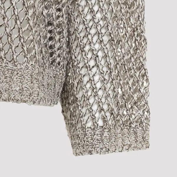 Brunello Cucinelli Fish-net Sweater - Multicolor