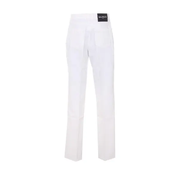Balmain Tailored Jeans - White