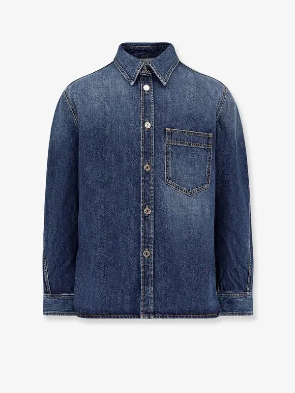 Givenchy Overshirt Denim Shirt - Blue