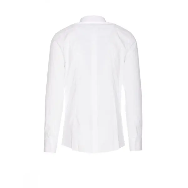 Dolce & Gabbana Gold Popeline Stretch Shirt