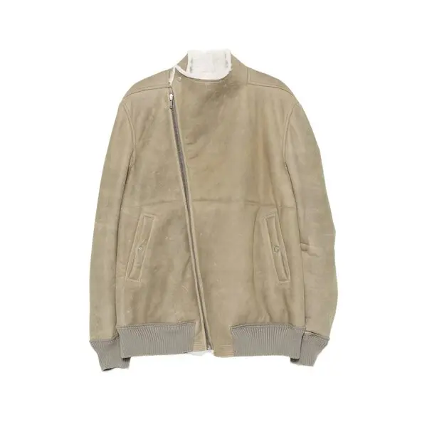 Rick Owens Jackets Leather Jackets - Green