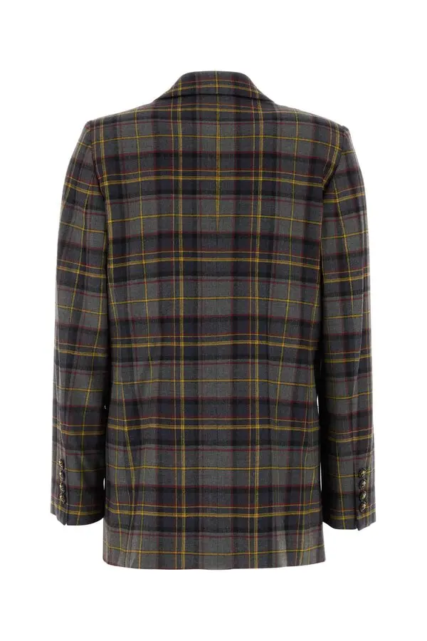 Etro Embroidered Stretch Wool Blazer - Multicolor
