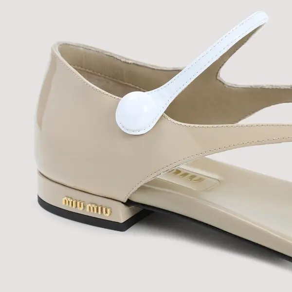 Miu Miu Calf Leather Sandals - Multicolor