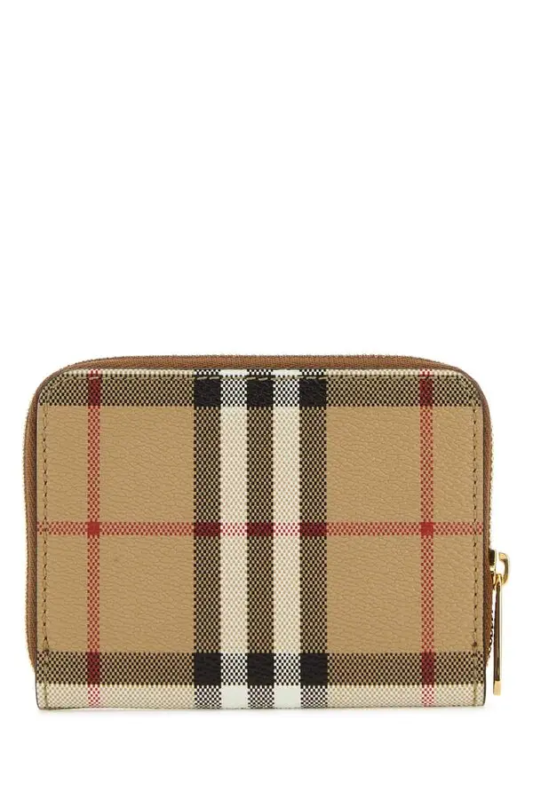 Burberry Printed E-canvas Wallet