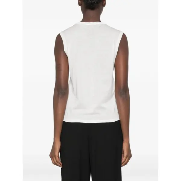 Fendi Cotton Tank Top - White