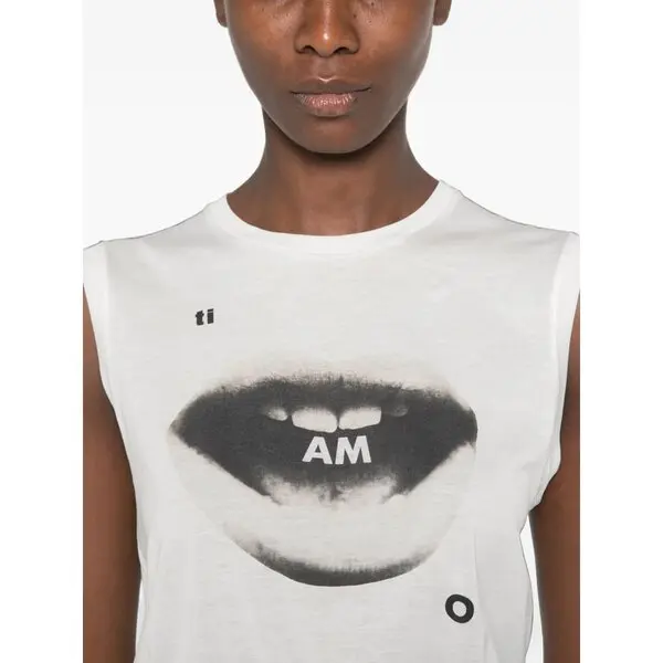 Fendi Cotton Tank Top - White