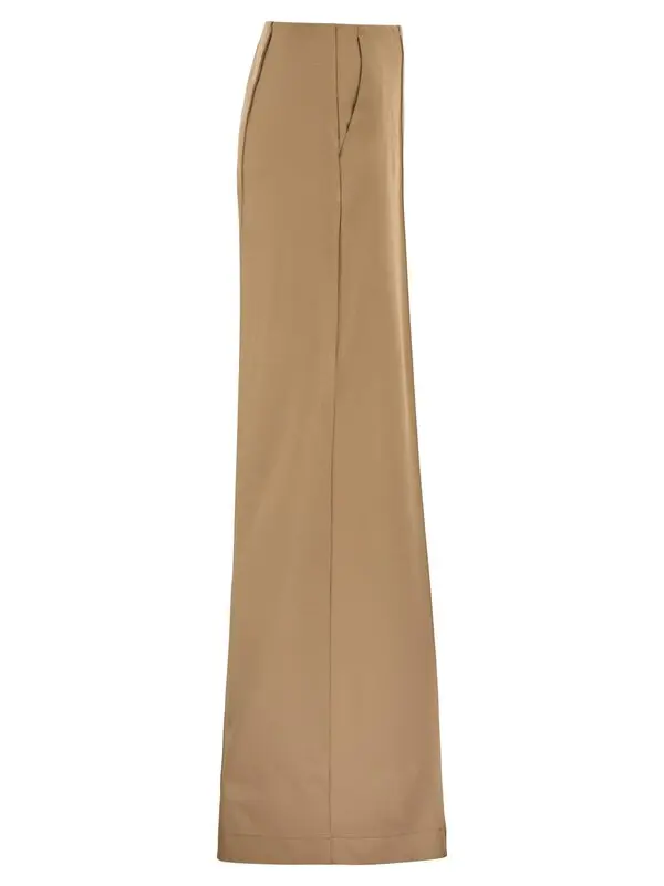 Max Mara Straight Tailored Trousers - Multicolor