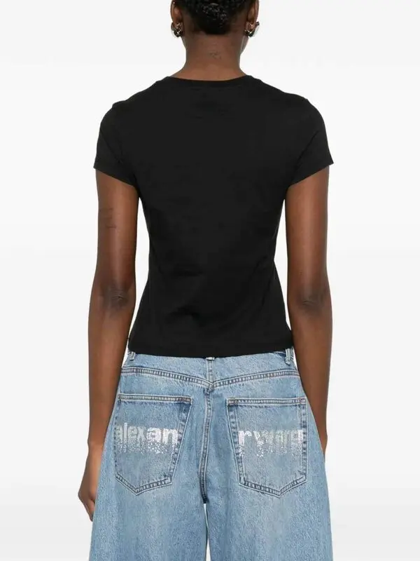 Kenzo Tiger Embroidered T-shirt - Black