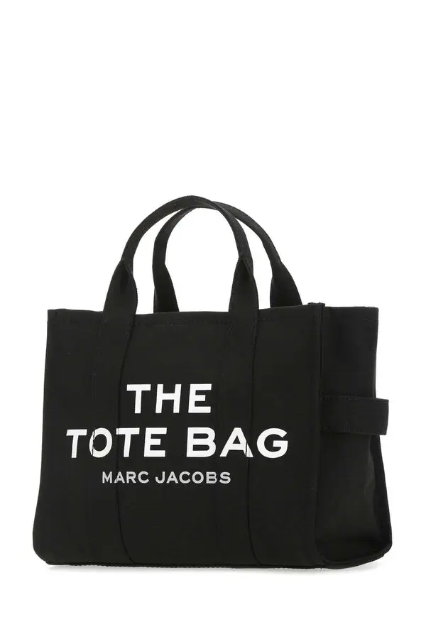 Marc Jacobs Canvas The Tote Bag Handbag - Black
