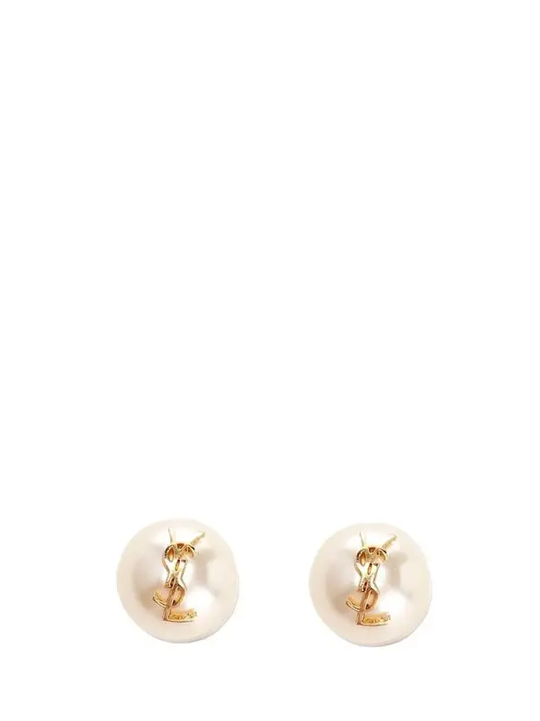 Saint Laurent Pearl Earrings