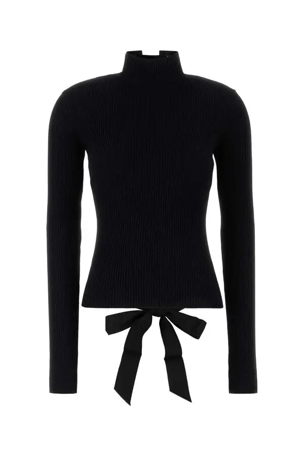 Balenciaga Stretch Viscose Blend Top