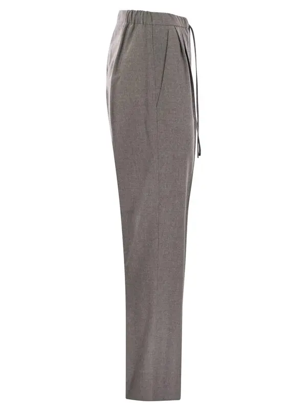 Max Mara Gatti Cashmere Drawstring Trousers