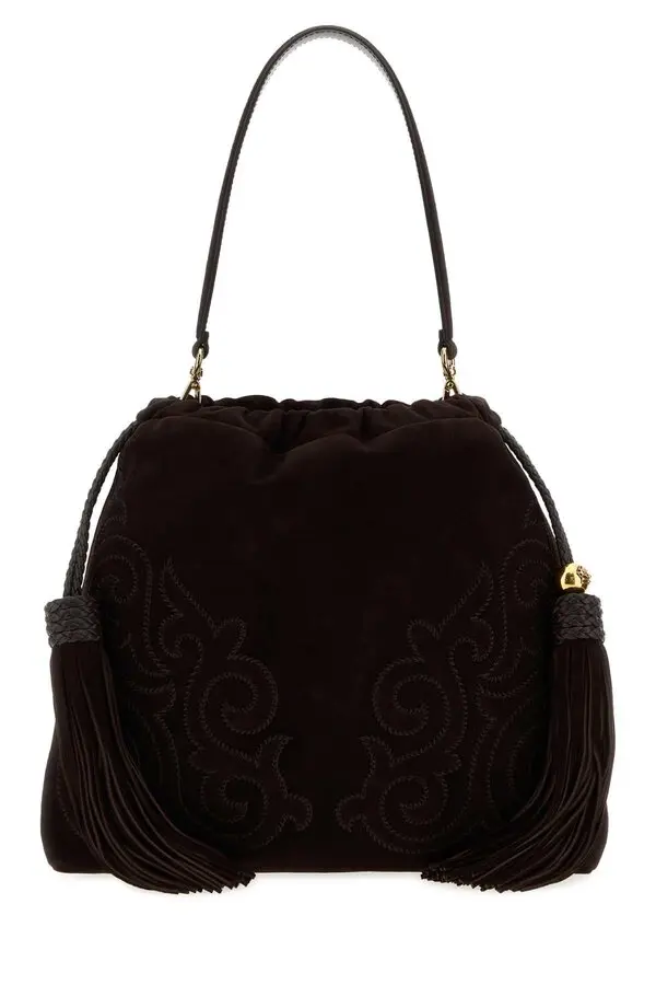 Etro Suede Medium Kalispera Bucket Bag