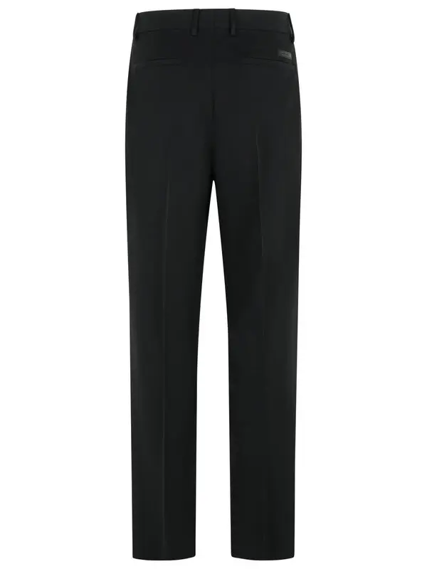 Versace Virgin Wool Trousers