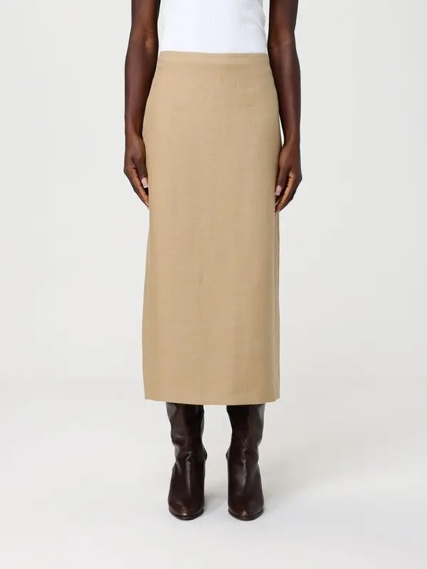 Max Mara Linen Midi Skirt