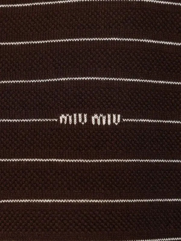 Miu Miu V-neck Sweater