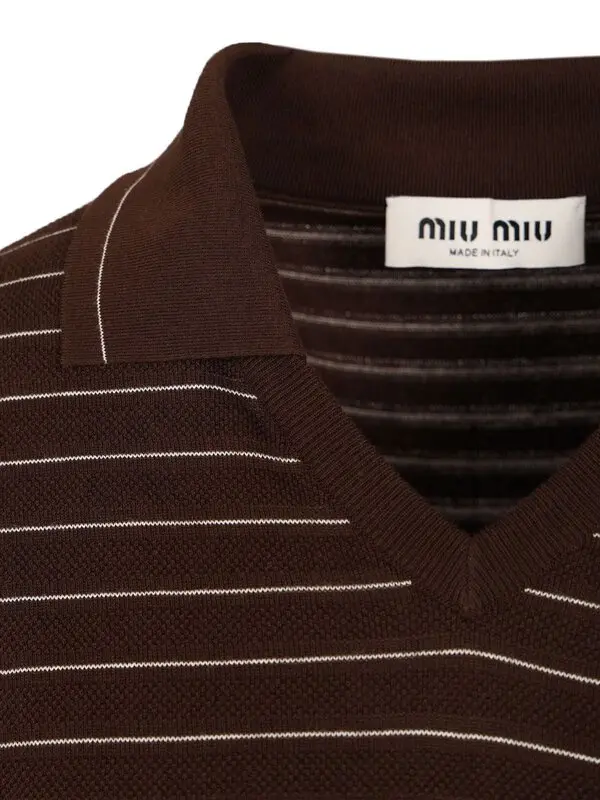 Miu Miu V-neck Sweater