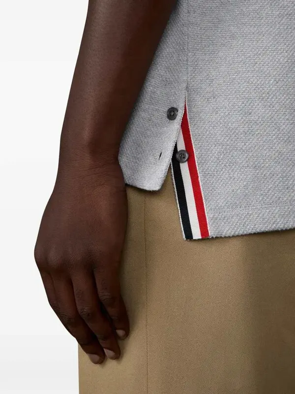 Thom Browne T-shirt With 4-stripe Detail