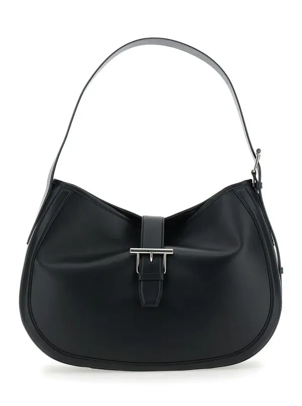 Alexander McQueen Leather Shoulder Bag - Black