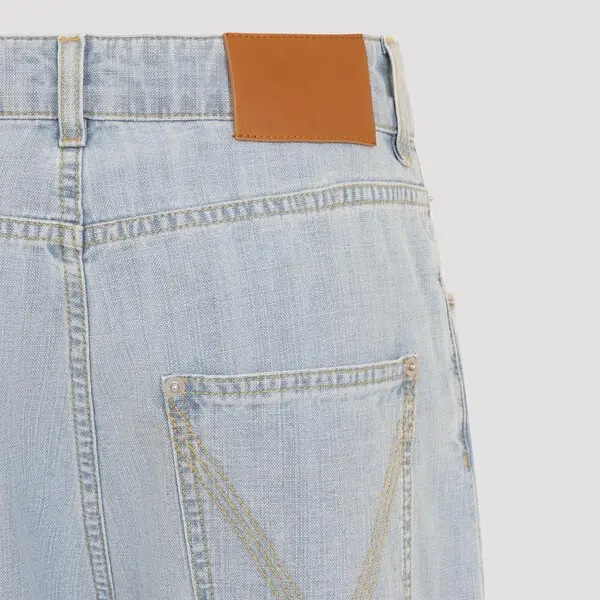 Bottega Veneta Chambray Straight Pants