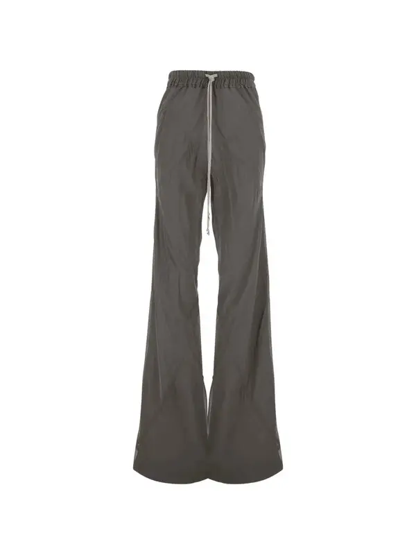 Rick Owens Flared Trousers With Drawstring
