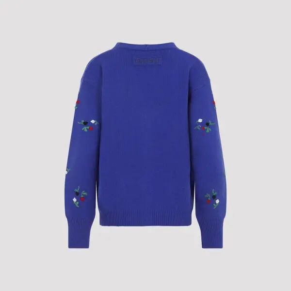 Marni Embroidered Floral Cardigan