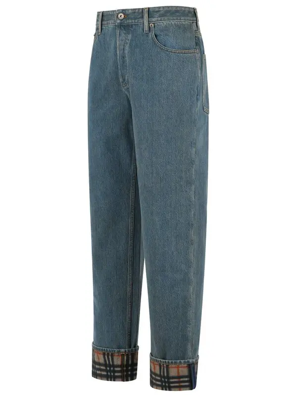 Burberry Dexter' Light Cotton Jeans - Blue