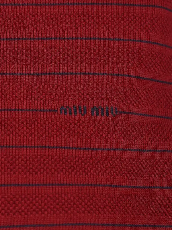 Miu Miu V-neck Sweater