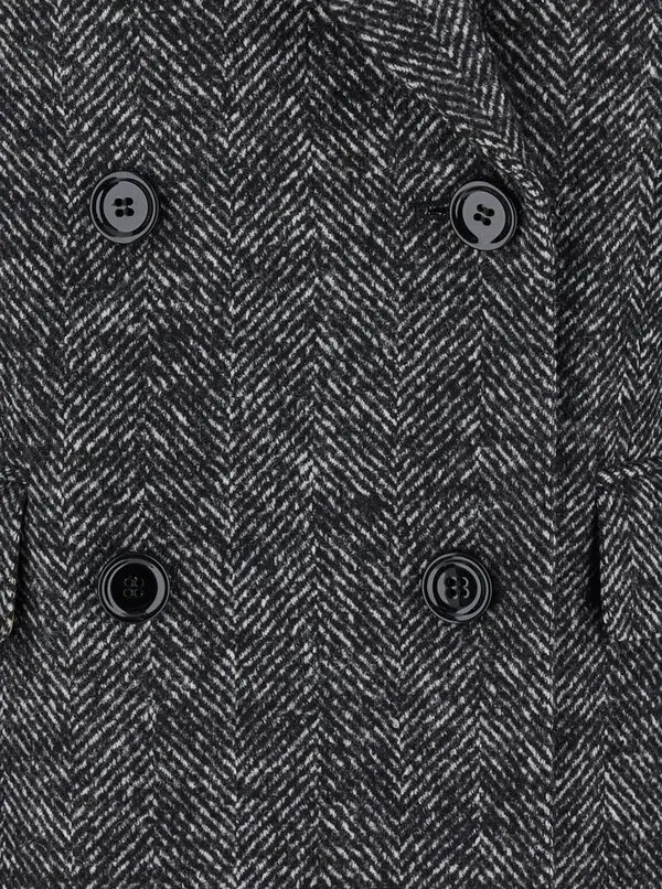 Dolce & Gabbana Wool Blend Double-breasted Jacket - Multicolor