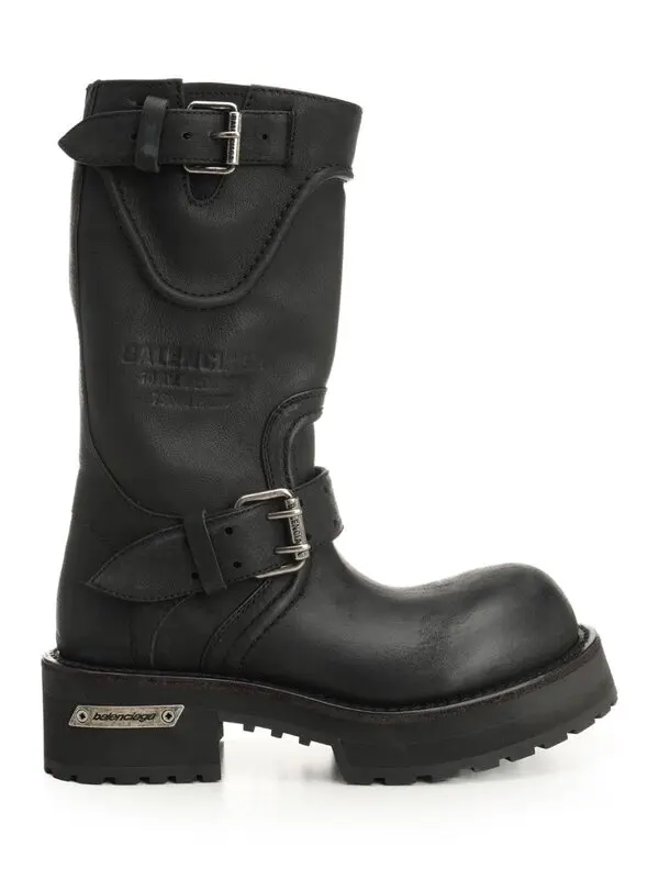 Balenciaga Venom Leather Boots